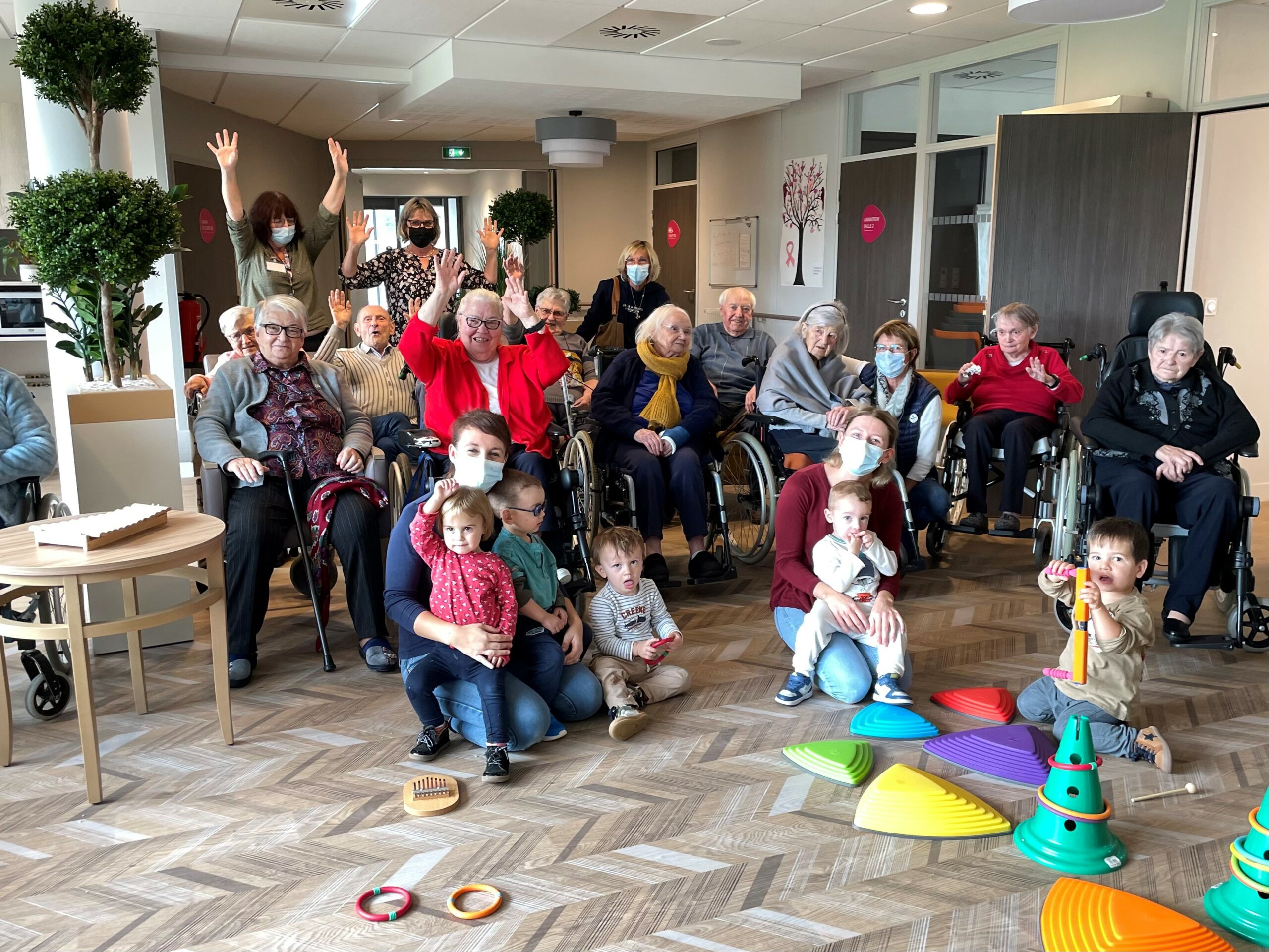 Animation intergénérationnelle - Ville d’Inzinzac-Lochrist