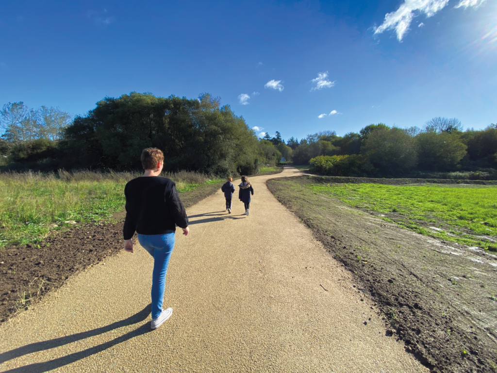 Création d'un cheminement doux - Ville d’Inzinzac-Lochrist